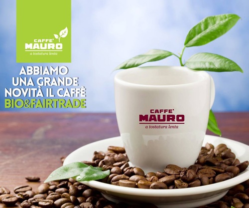 Caffè Mauro Coffee Beans Roasted Organic Coffee Blend - 1kg