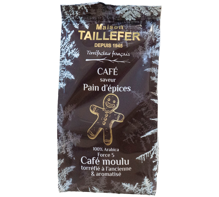 Gingerbread Flavoured Ground Coffee by Maison Taillefer - 112,5g