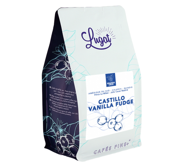 Castillo Vanilla Fudge Lugat coffee beans, 200 g