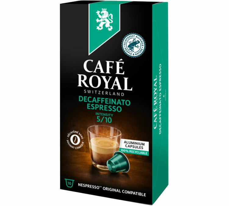 Café Royal 'Espresso Decaffeinato' capsules for Nespresso® x10