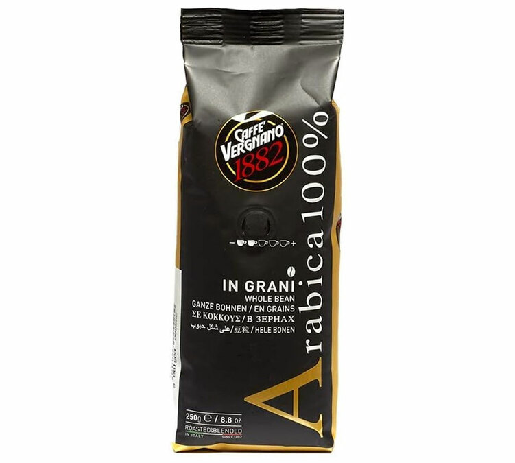 Caffè Vergnano 100% Arabica Coffee Beans - 250g