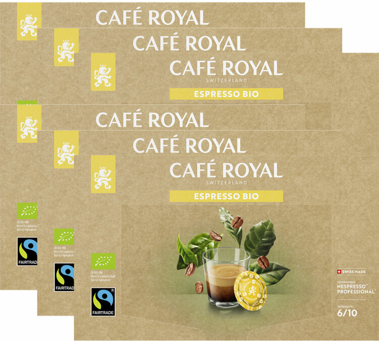 Café Royal Nespresso* Professional Organic Espresso Capsules x 300