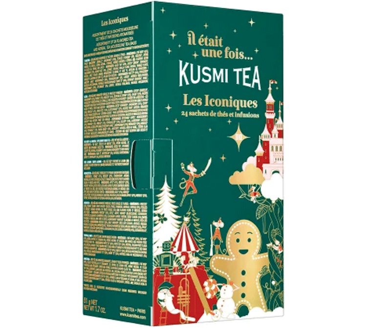Kusmi Tea Organic Spiced Tea Gift Set - 24 tea bags