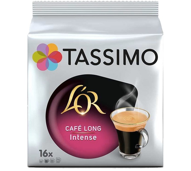 Tassimo Compatible – 16 L’OR Café Long Intense Pods