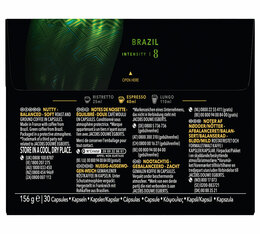 Nespresso* Original Machine Compatible Brazil L'Or Espresso Pods 30