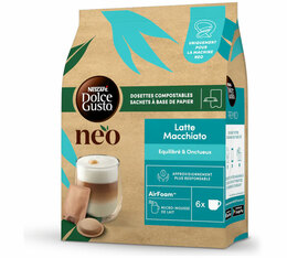 Dolce Gusto® Neo Latte Macchiato Neo by Nescafé Dolce Gusto 6 coffee pods