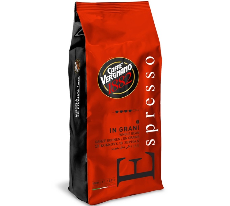 Caffè Vergnano Italian Coffee Beans Espresso - 1kg