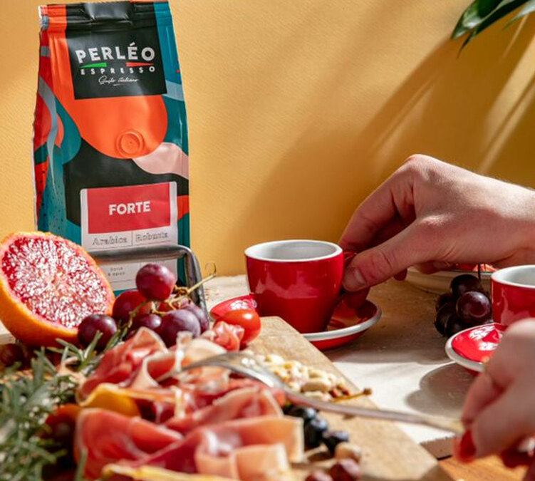 Italian-Style Coffee Beans Espresso Forte 250g - Perleo Espresso