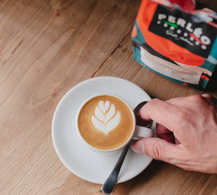 Italian-Style Coffee Beans Perleo Espresso Cremoso - 250g