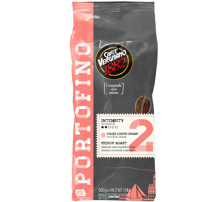 Caffè Vergnano Coffee Beans Portofino UTZ City Line - 500g