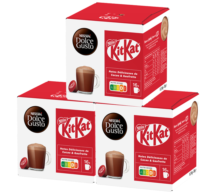 Nescafé* Dolce Gusto* KitKat® Pods Value Pack x 48