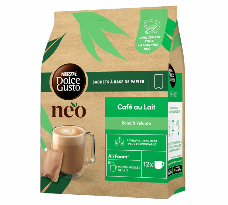 Café au Lait NEO Nescafé Dolce Gusto® Pods x 12