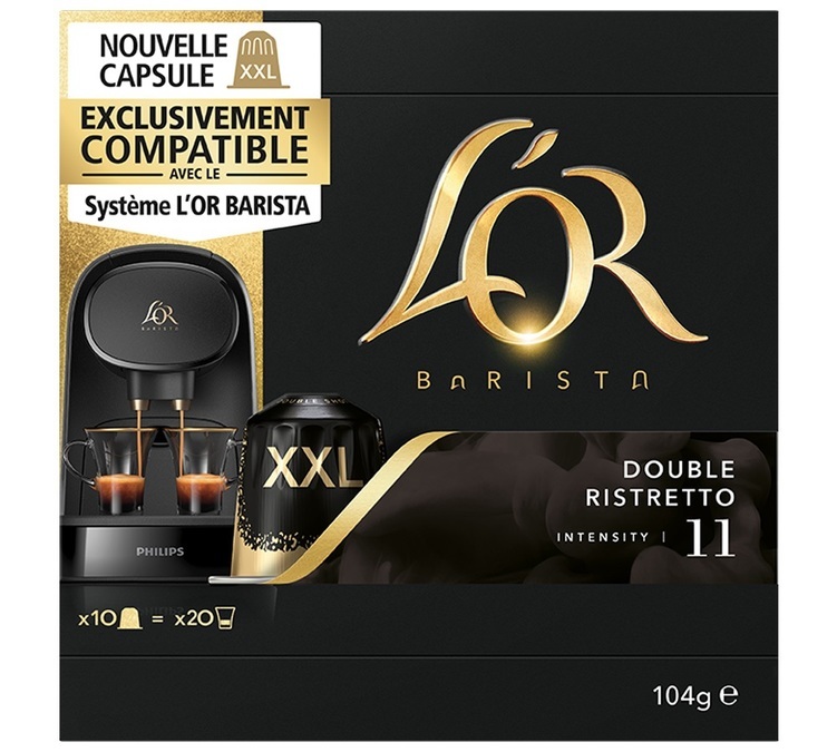 L'Or Barista Double Ristretto XXL coffee pods x 10