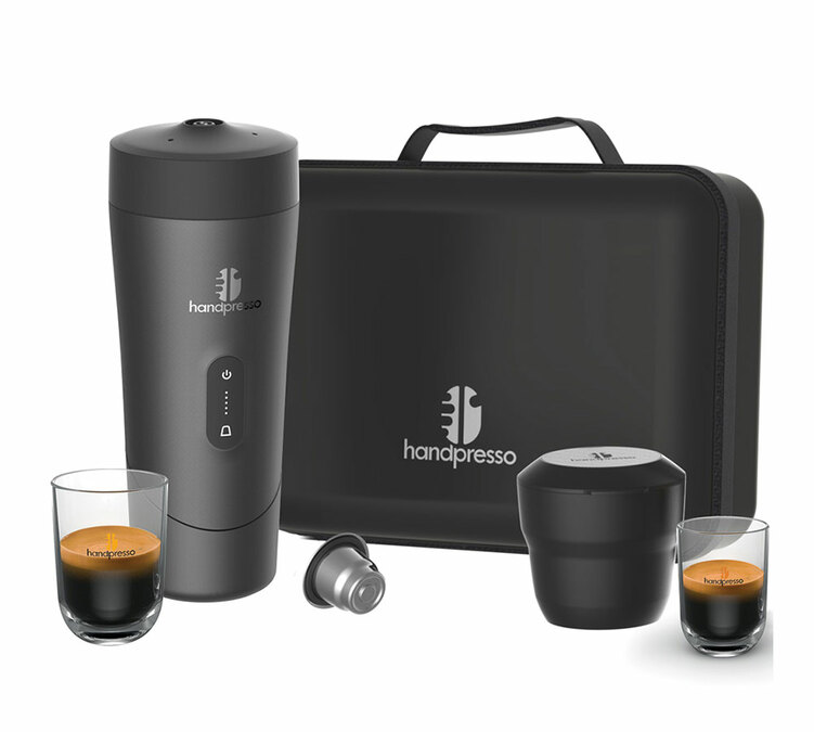 Portable Coffee Maker - HandPresso Auto Complete Kit in Black