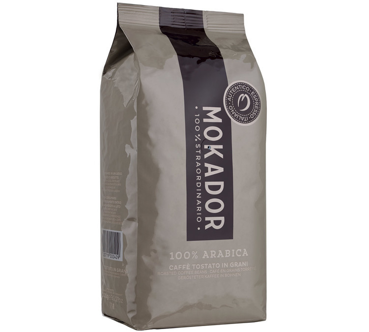 Mokador 100% Straordinario Arabica coffee beans - 1kg