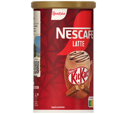 Kit Kat Latte instant coffee in a Nescafé tin, 273g