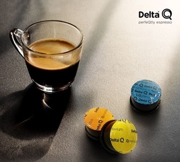 DeltaQ Double x 10 coffee capsules