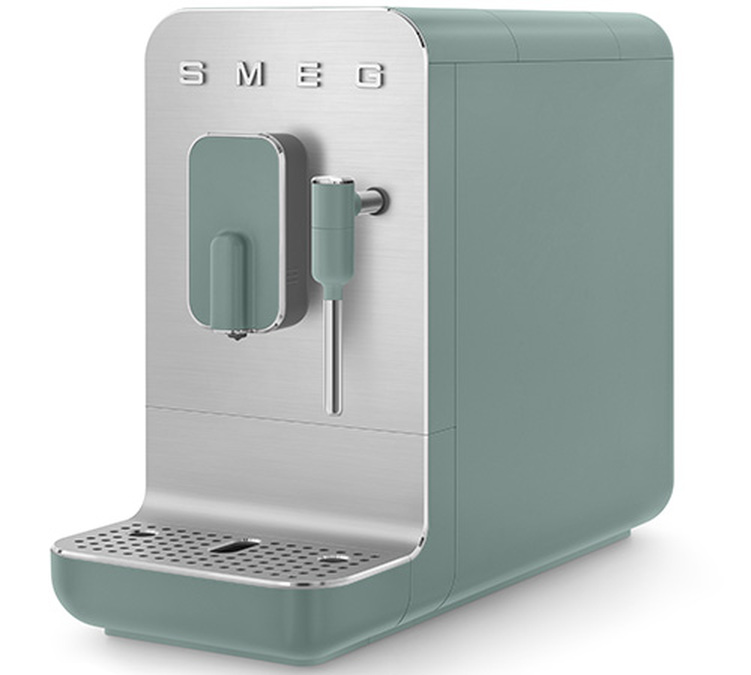 SMEG vert émeraude BCC12EGMEU buse vapeur - machine à café à grain