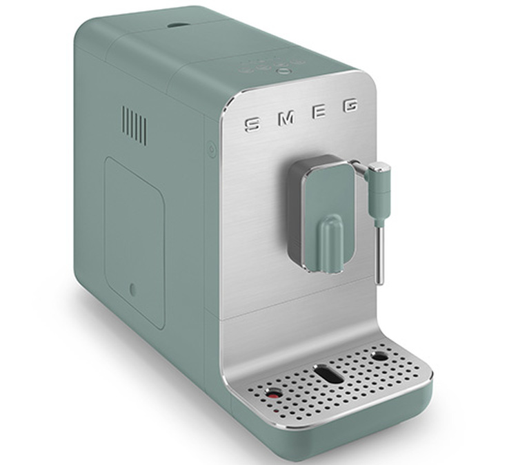 SMEG vert émeraude BCC02EGMEU buse vapeur - machine à café à grain