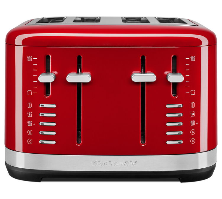 Kitchenaid toaster grille pain 4 tranches rouge 5KMT4109EER