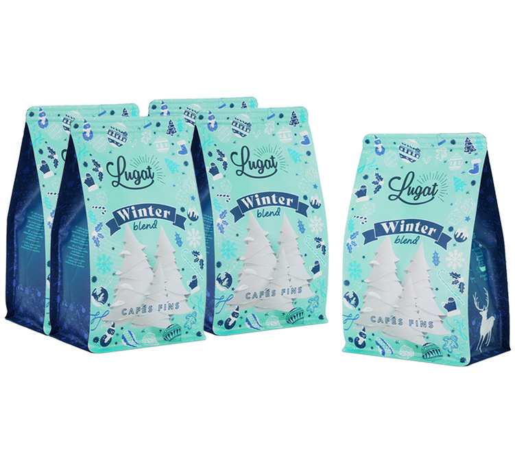 Café en grain Lugat Winter Blend édition Limitée Pack 4+1 offert