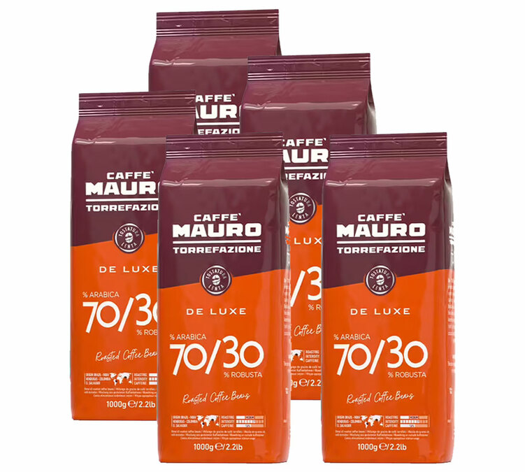 Café en grain pour professionnels Caffè Mauro Deluxe 5kg