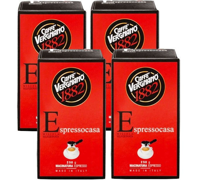 1kg café moulu Espresso Casa - Caffè Vergnano