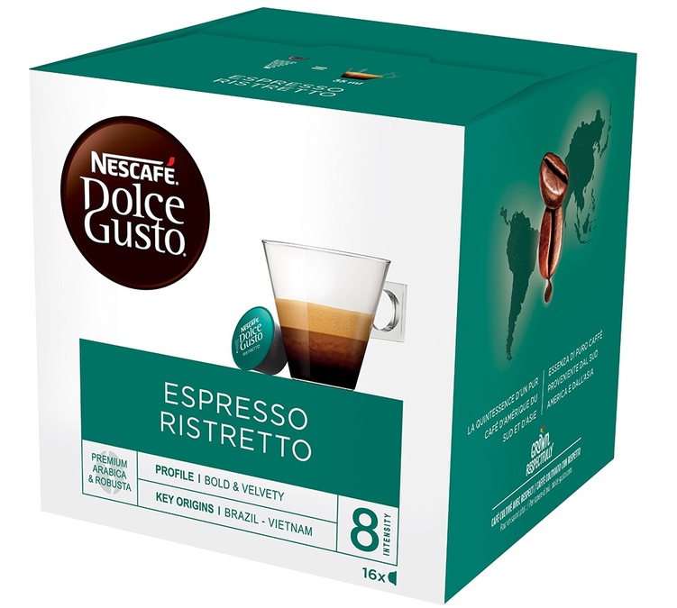 16 capsules Nescafe Dolce Gusto Ristretto 16 capsules Nescafe Dolce Gusto Ristretto