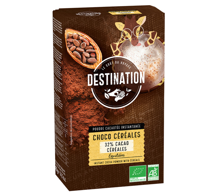 Destination "Instant Choco" organic instant chocolate powder - 800g