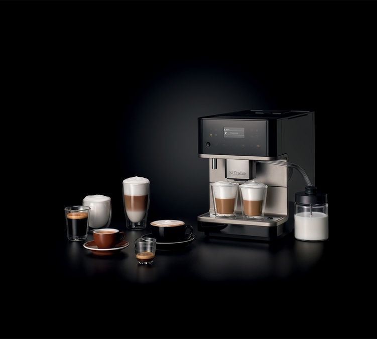 Miele CM 6360 Milk Perfection NR Clean Steel Metallic