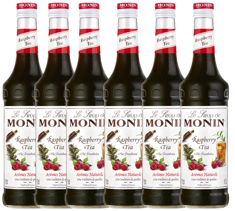 Lot de 36Sirops Monin - Thé Framboise - 6 x 70cl