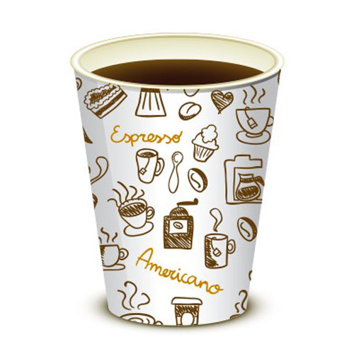 80 gobelets café 15cl en carton - I love coffee - Vendin