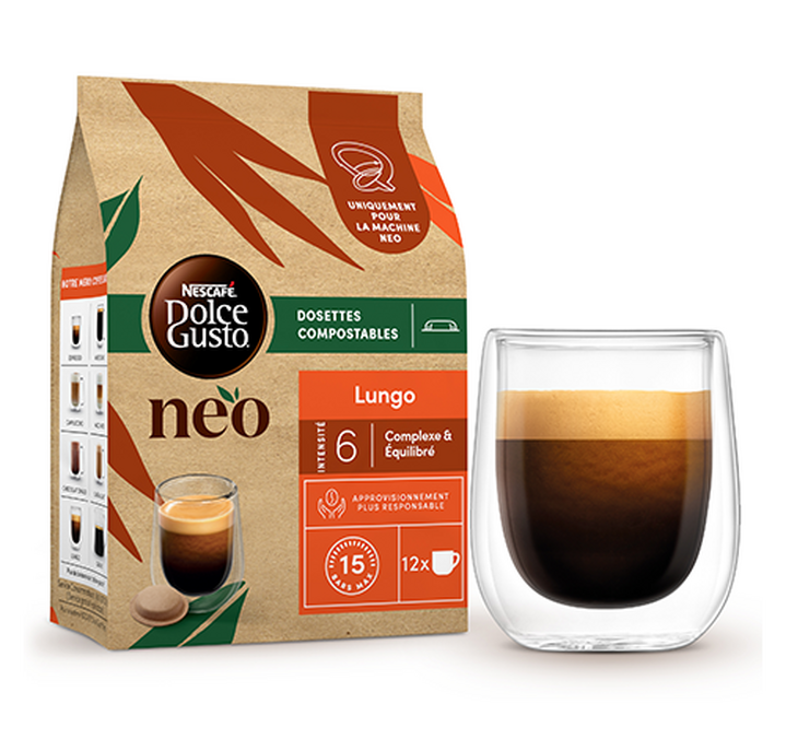 Dosette Neo Dolce Gusto® Nescafe® - Lungo x12 Dosette Neo Dolce Gusto® Nescafe® - Lungo x12