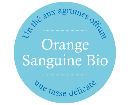 Thé noir bio Orange Sanguine 2x 100g Comptoir Francais du Thé