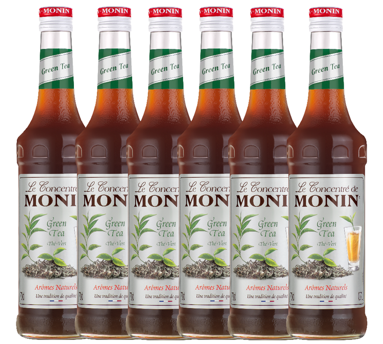 Sirop concentré Thé Vert - 6 x 70 cl - Monin