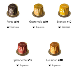 Capsules compatibles Nespresso* Original Assortiment L'Or Espresso x200