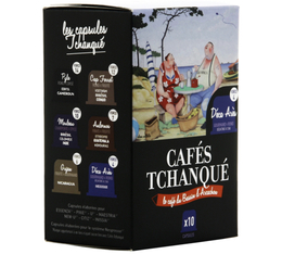 10 capsules compatibles Nespresso* Original Deca Ares Cafés Tchanqué