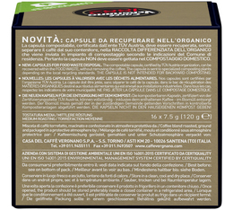 Caffè Vergnano - Capsules compatibles A Modo Mio Oro - x80