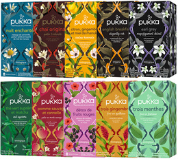 Pukka - Pack découverte professionnel bio - 200 sachets