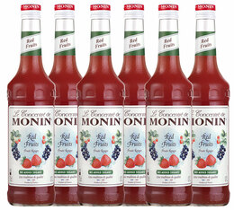 Concentré Monin - Fruits rouges- 6x70 cl