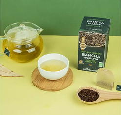 Thé vert en sachet Aromandise Bancha Hojicha