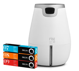 Machine à café Rise by Starck - Modèle blanc - Delta Q